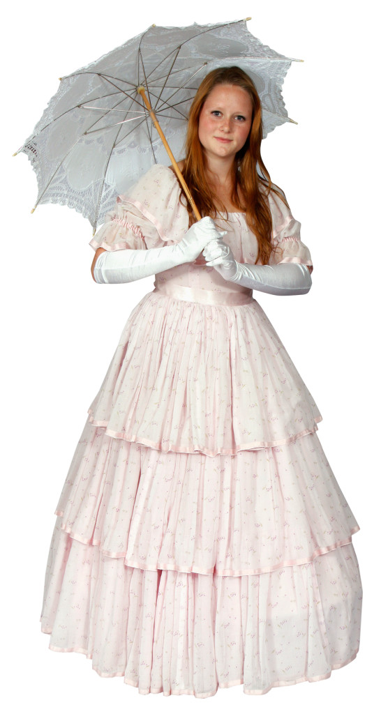 Victorian Dress Pink Muslin – Petticoat Lane