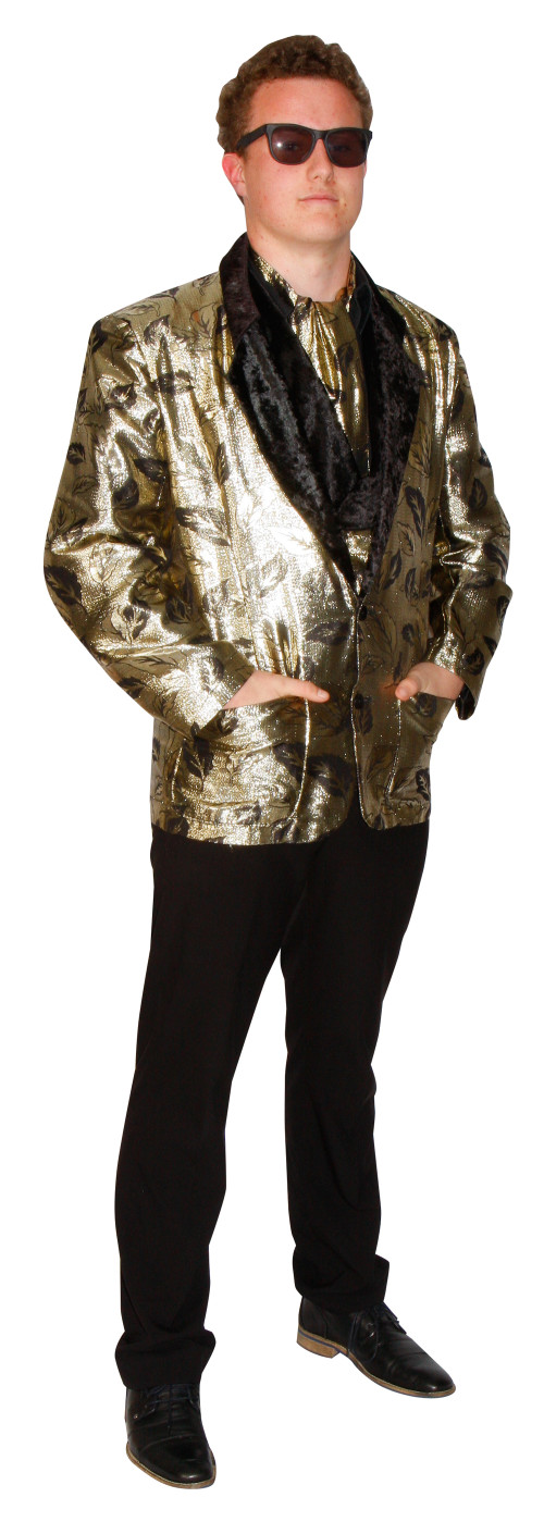 50s Gold Lame Jacket – Petticoat Lane