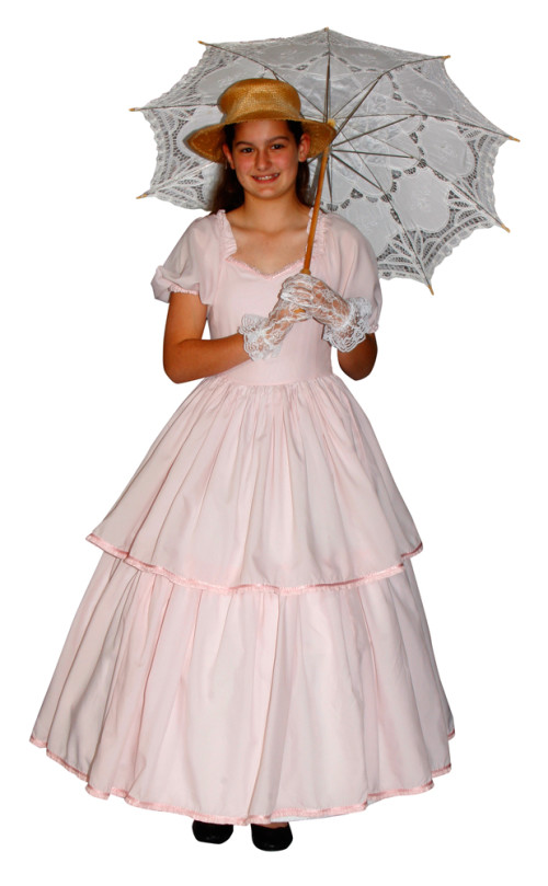 Victorian Pink Crinoline Dress – Petticoat Lane