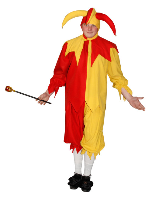 Court Jester Red and Yellow – Petticoat Lane